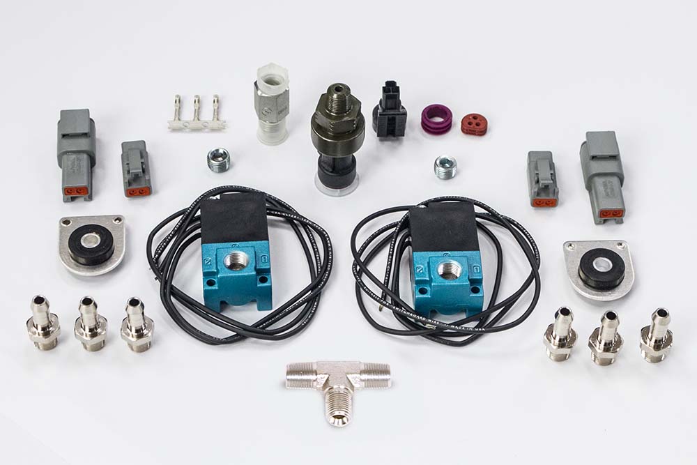 CO2 Boost Control Dual Solenoid & Pressure Sensor Kit Thread: 1/8 NPT – My Store